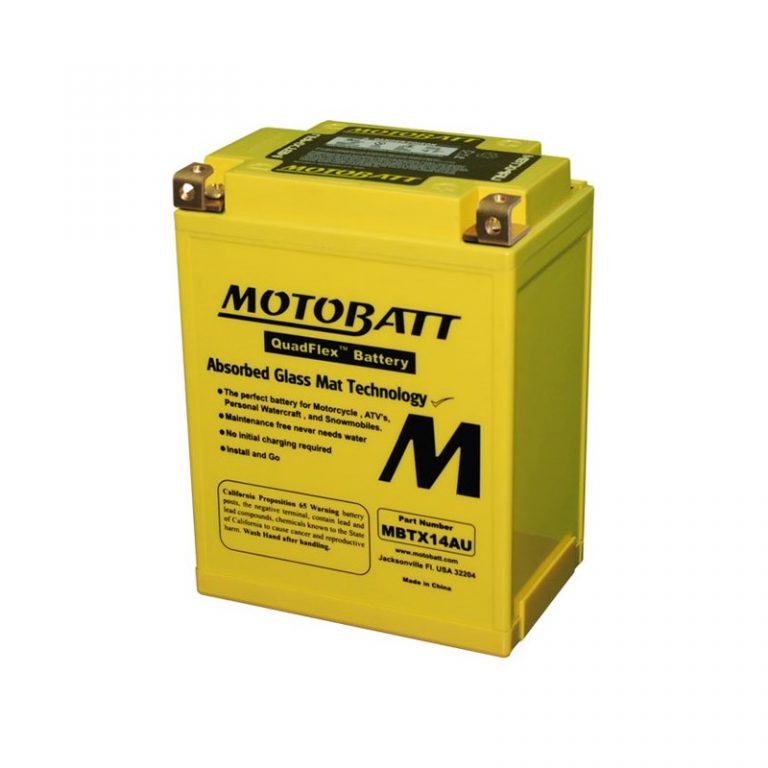 Motobatt accu MBTX14AU